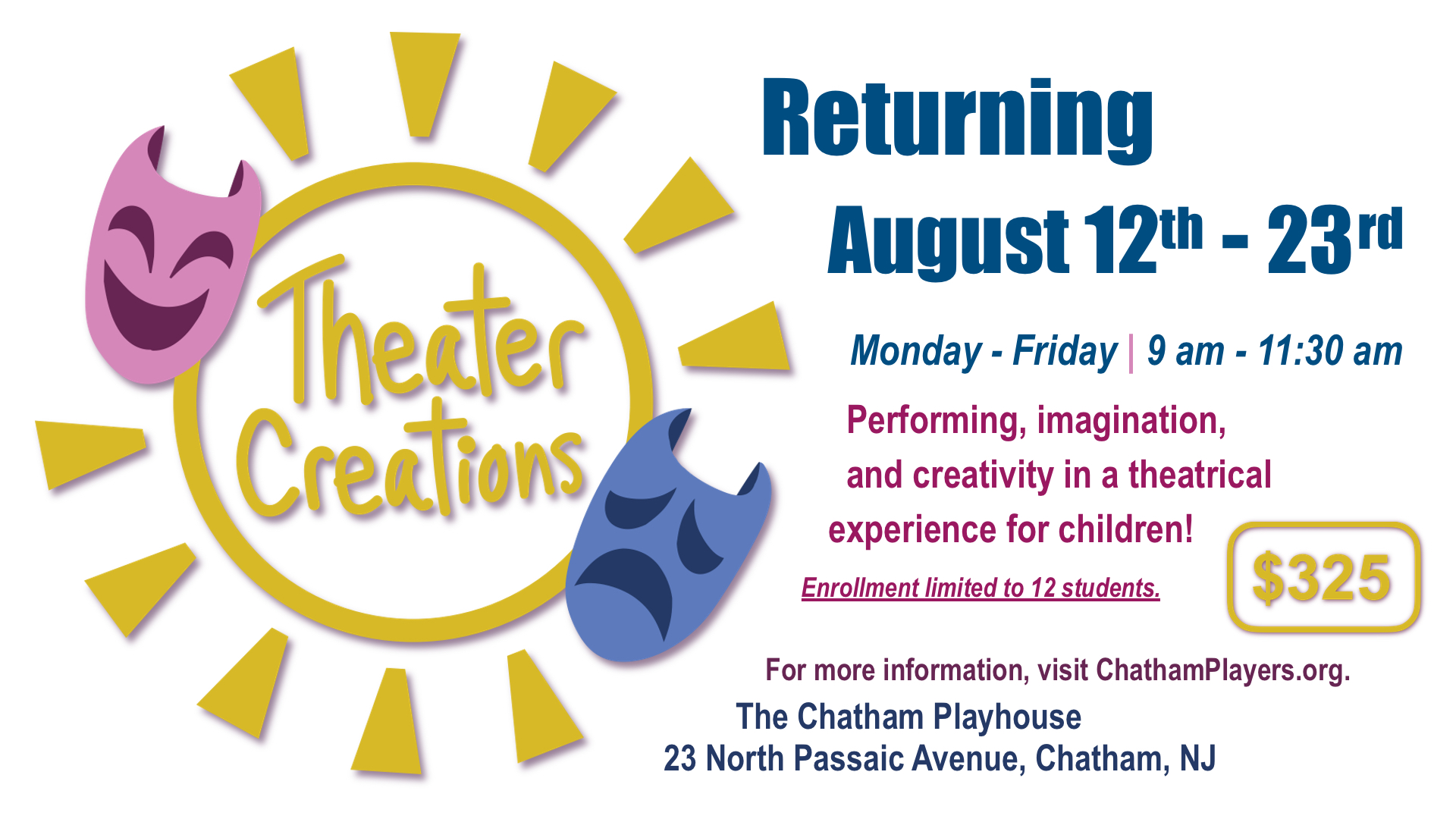 Theater Creations 2024 | Chatham Players Theater Creations 2024 | Chatham Players